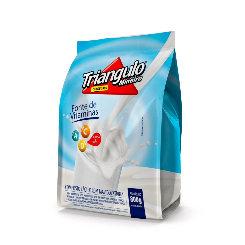 Leite condensado semidesnatado 395g – Alimentos Triangulo